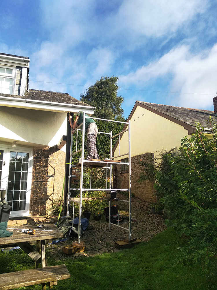 External painting, painter decorator Crediton and surrounding areas